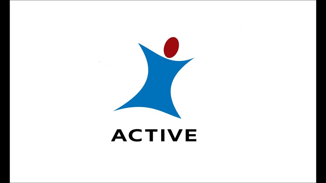 How to make ACTIVE Logo in Adobe Photoshop - YouTube