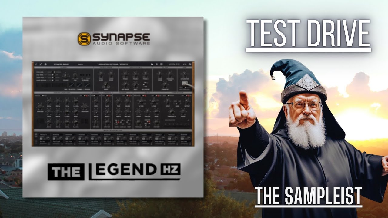 Test Drive - The Legend HZ by Synapse Audio - A legend meets a legend ...