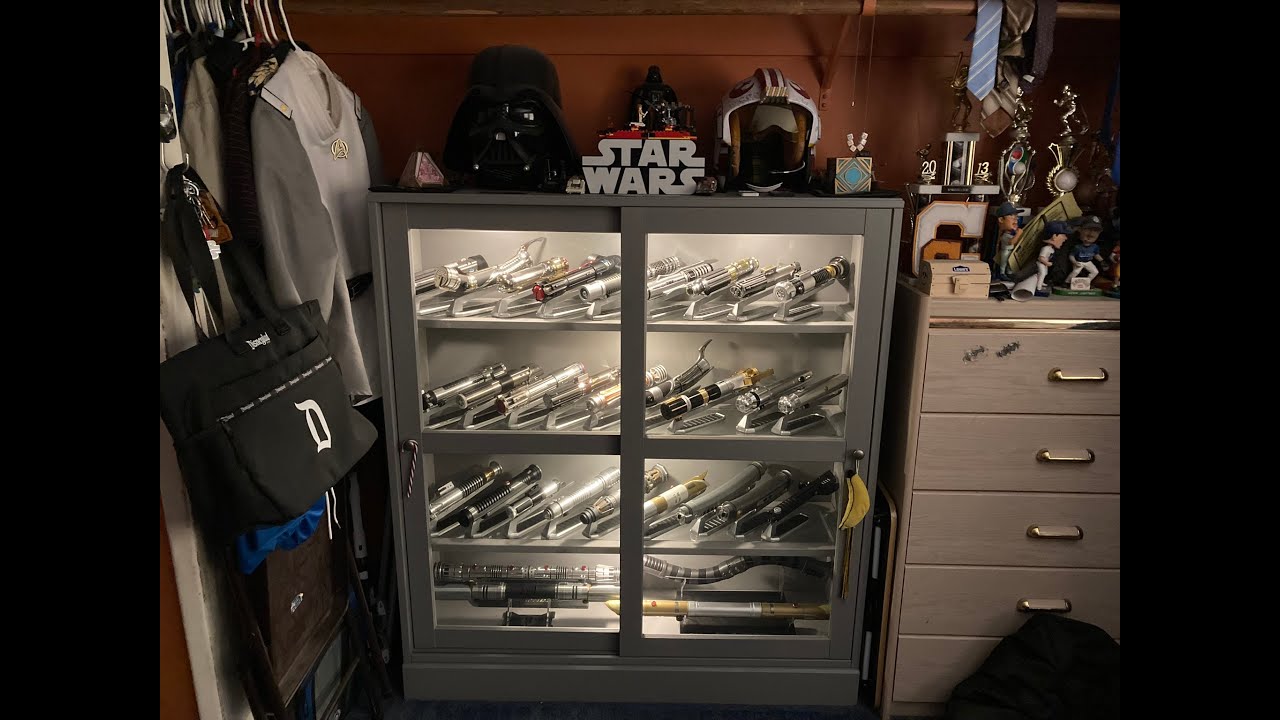 The Lightsaber Display Case (Special Remastered Edition) - YouTube