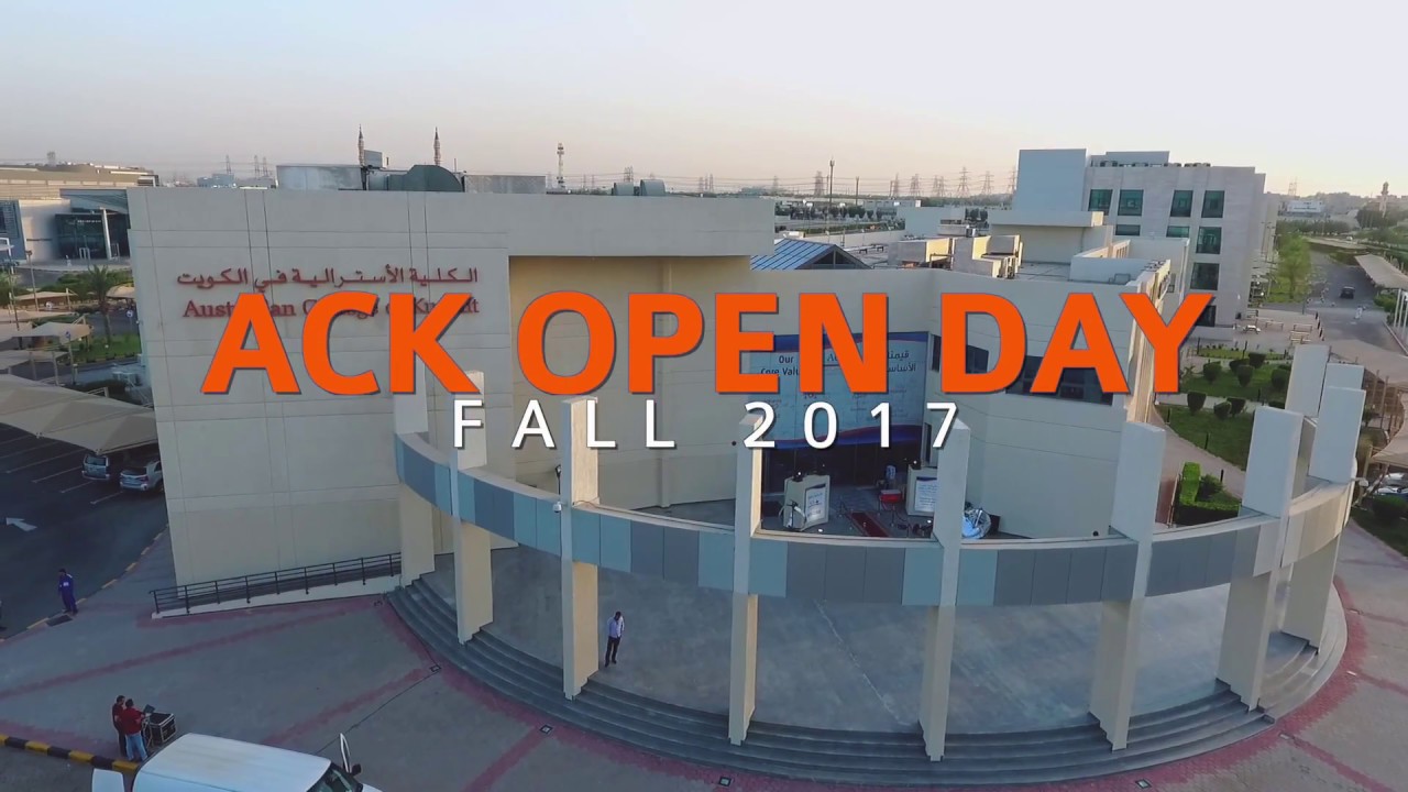 ACK Open Day - Fall 2017 - YouTube