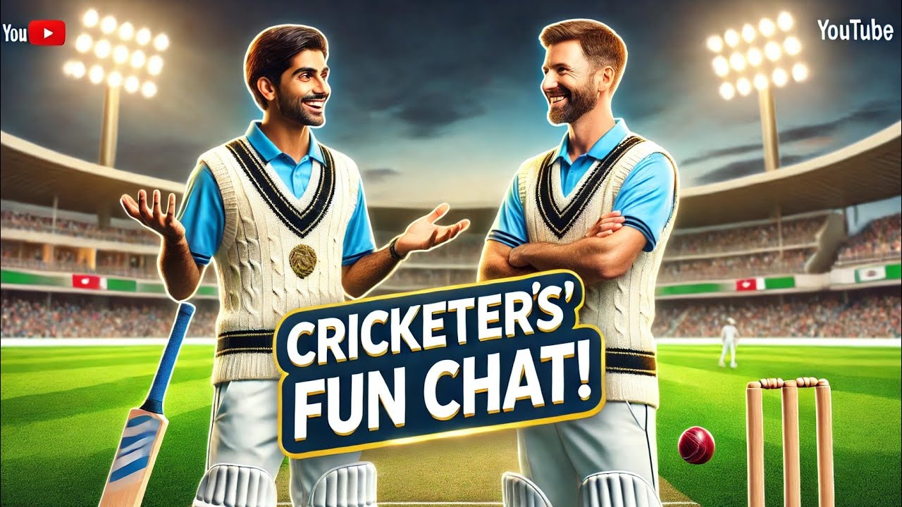 Cricket Match Conversation in English #cricketMatch #englishforcricket ...