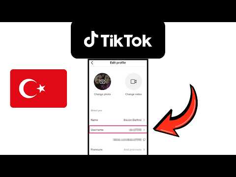 TikTok'ta isim nasıl değiştirilir