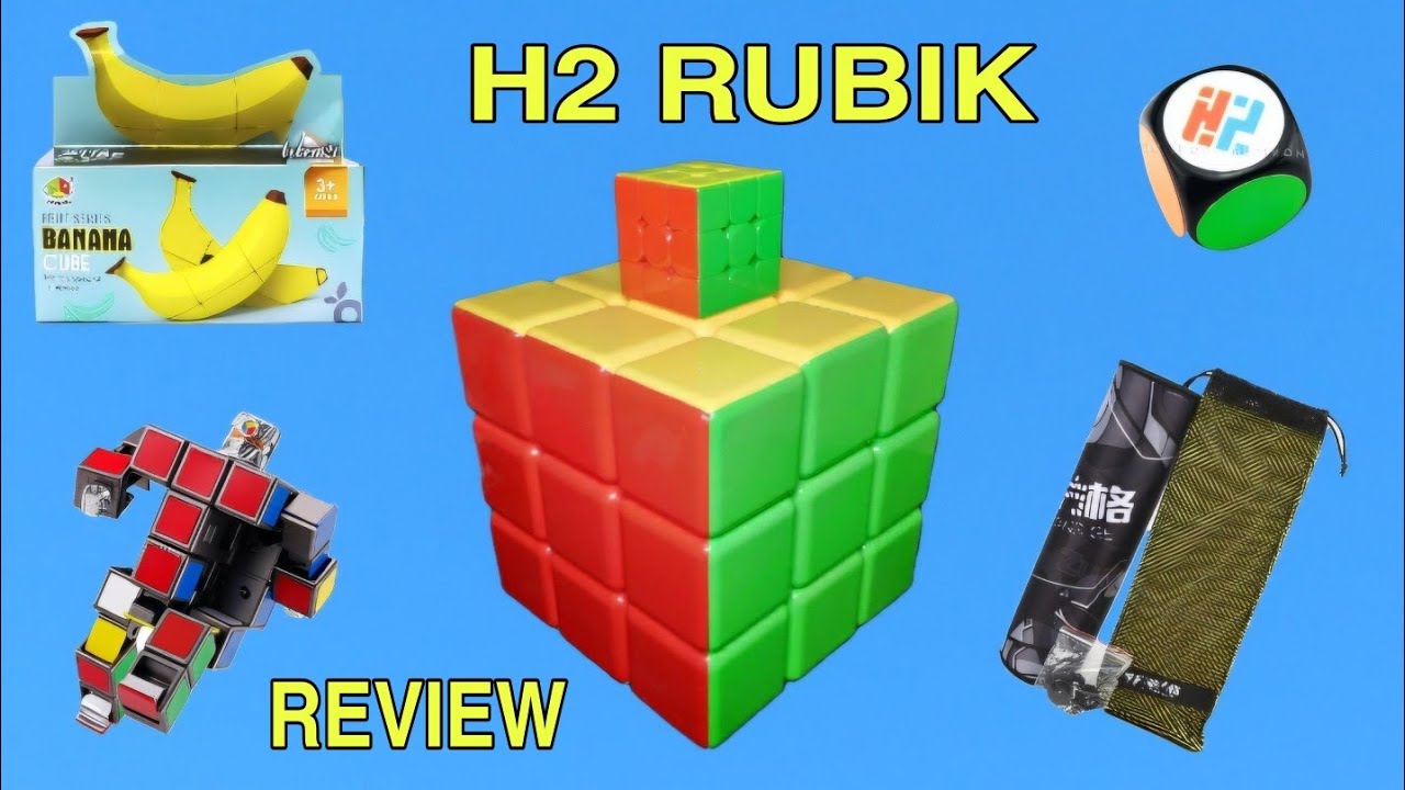 Review Các Loại Rubik Mua Được Của H2 Rubik Shop - YouTube