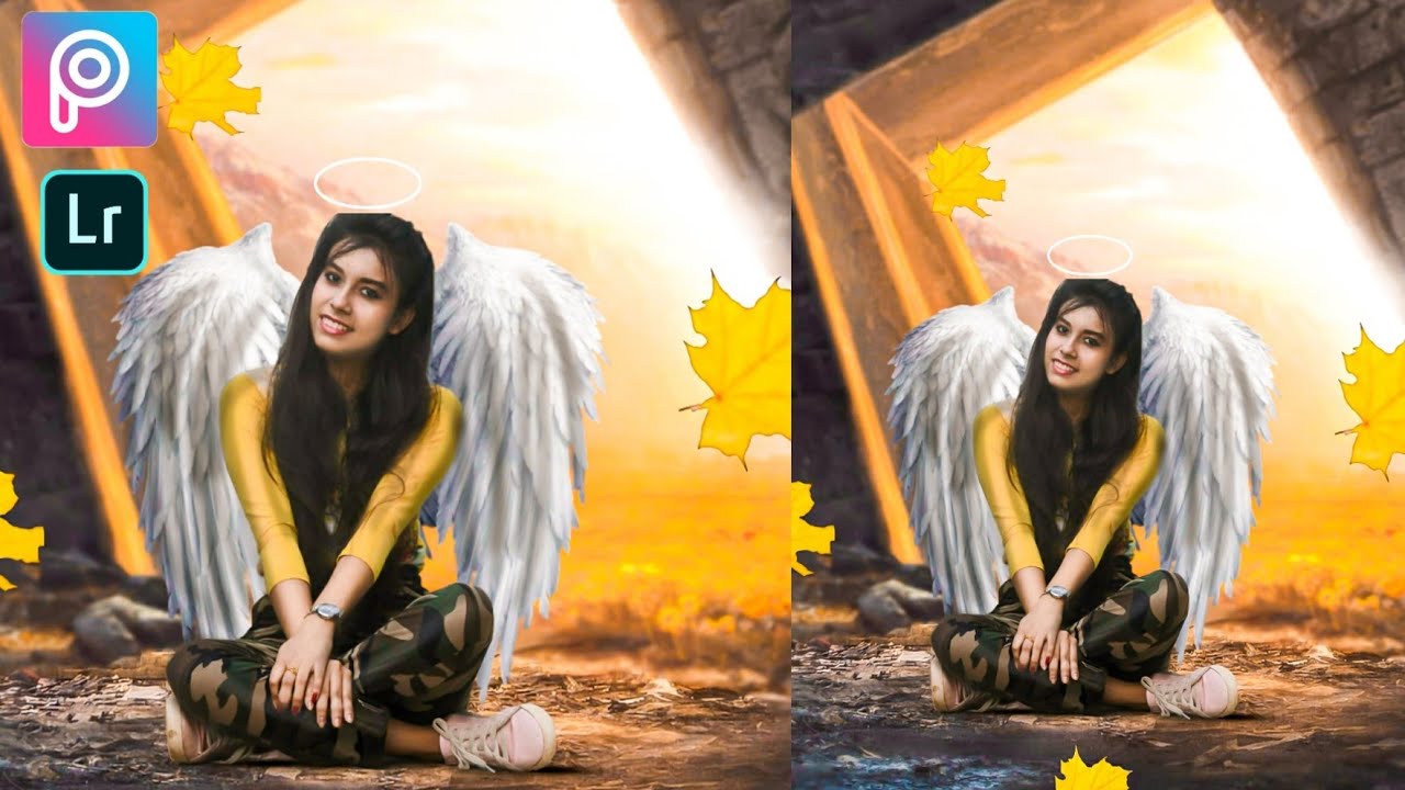 New Latest Girl Photo Editing Tutorial | Wing Photo Editing ...