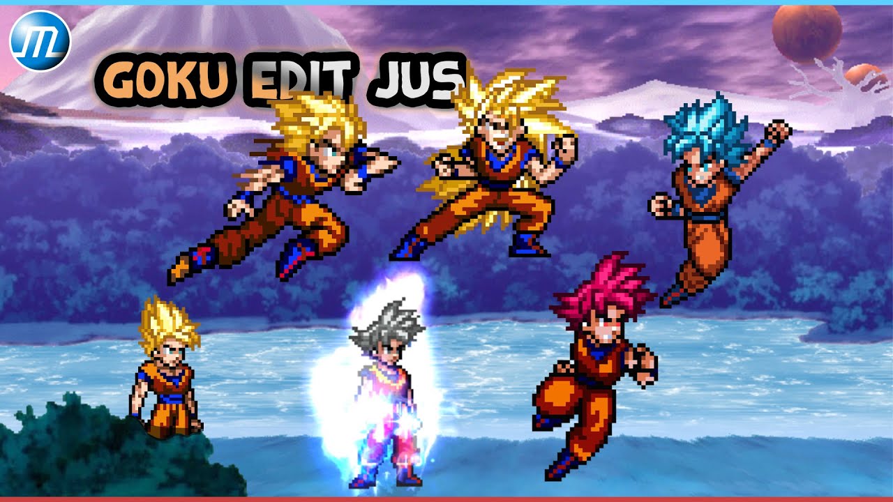 Goku All Form JUS (Edit) MUGEN CHAR JUS [Release] - YouTube