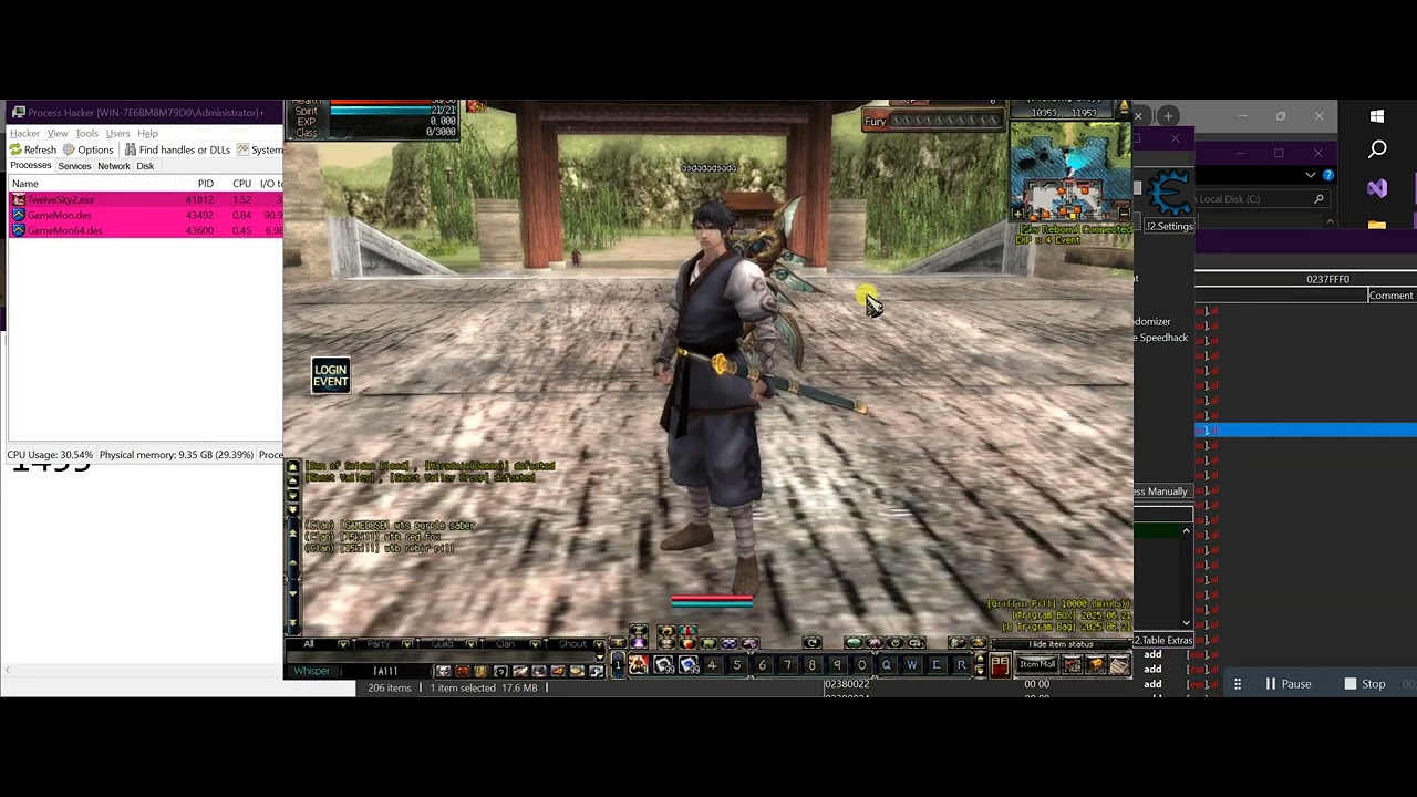 TwelveSky2 GameGuard Bypass ALL GAMES CHEAT ENGINE custom KERNEL DBVM ...