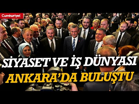 TÜSİAD YİK toplantısı öncesi kokteyl: Siyaset ve iş dünyası Ankara’da buluştu