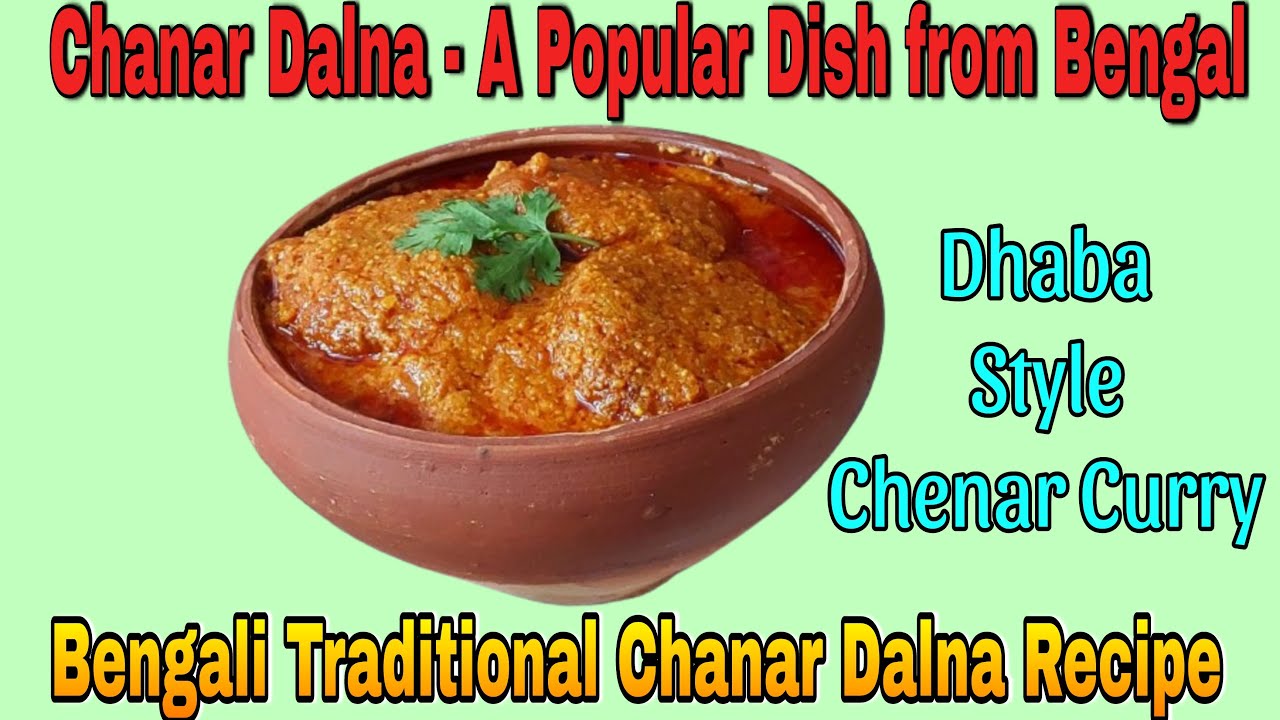 Bengali Traditional Chanar Dalna Recipe | - YouTube