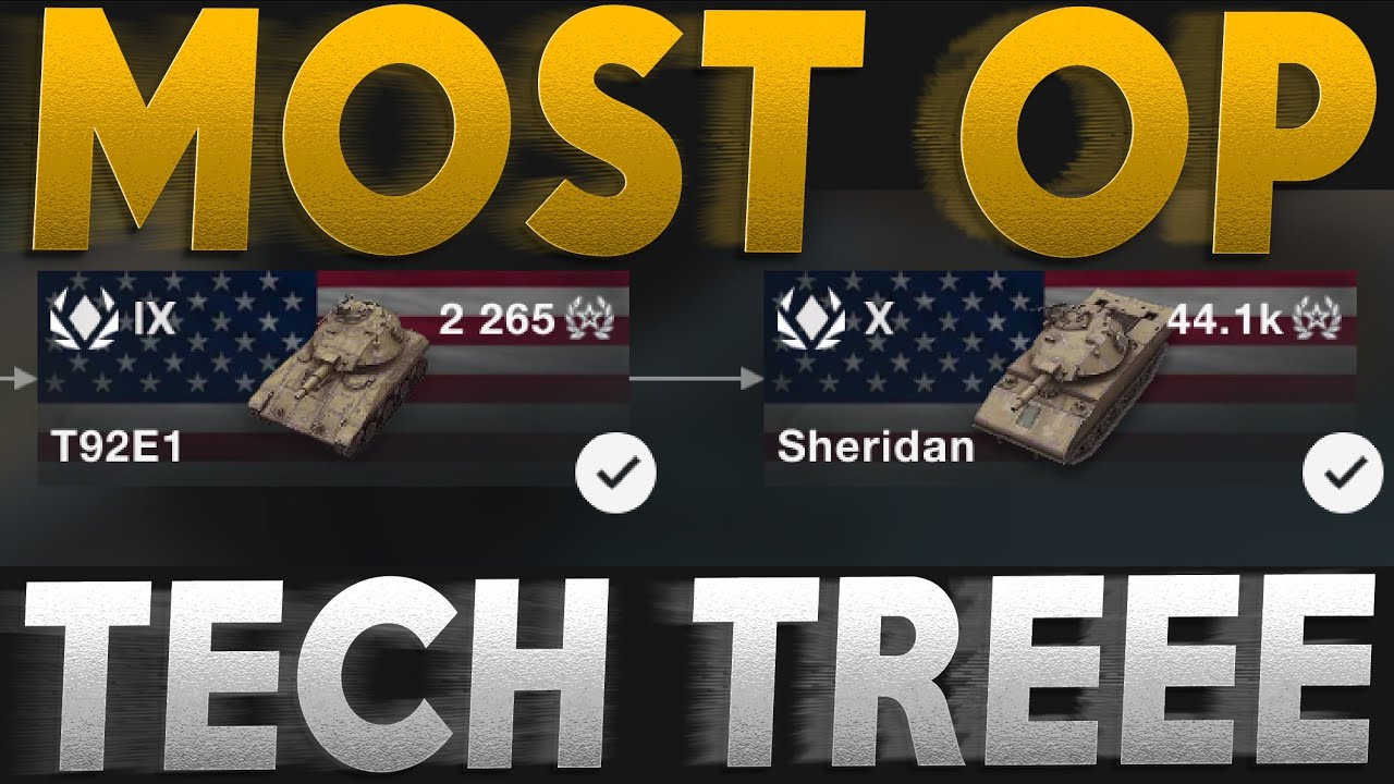 THE MOST CRINGE OP TECH TREE! - YouTube