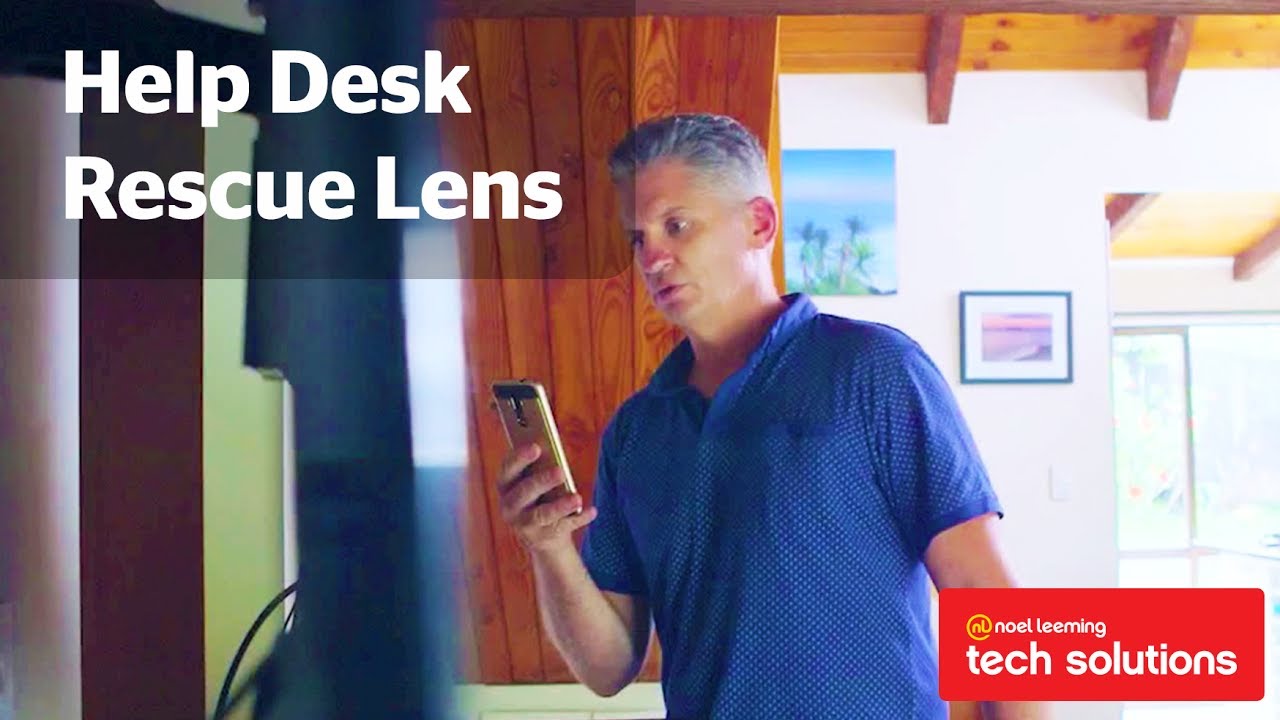 How to connect with our Help Desk Team using the Rescue Lens App - YouTube