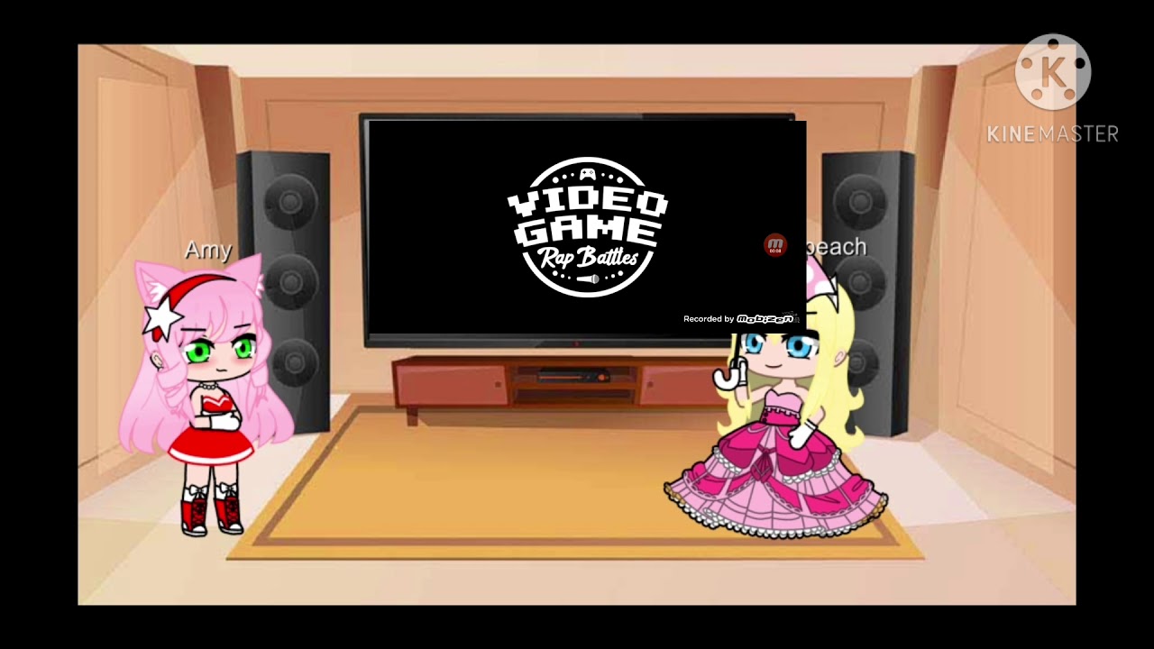 Amy Rose VS Princess Peach rap battles!!!!!! - YouTube