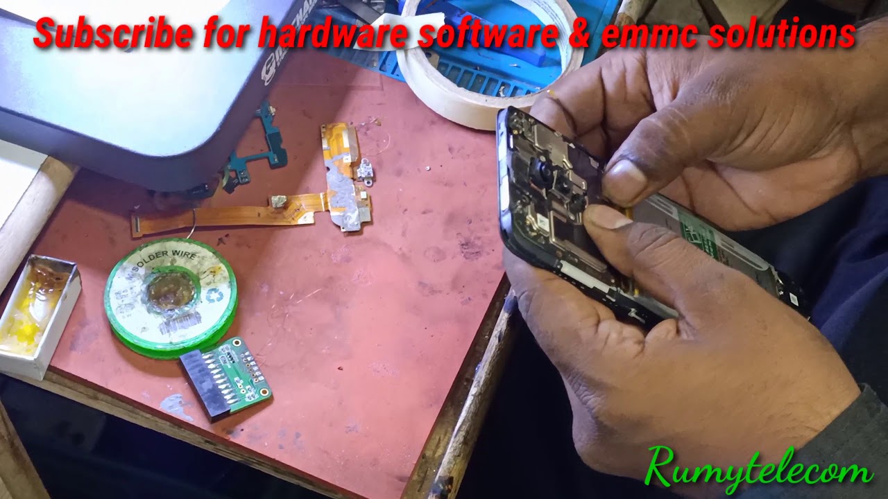 Oppo A5 2020 unlock with isp pinout without data lost - YouTube