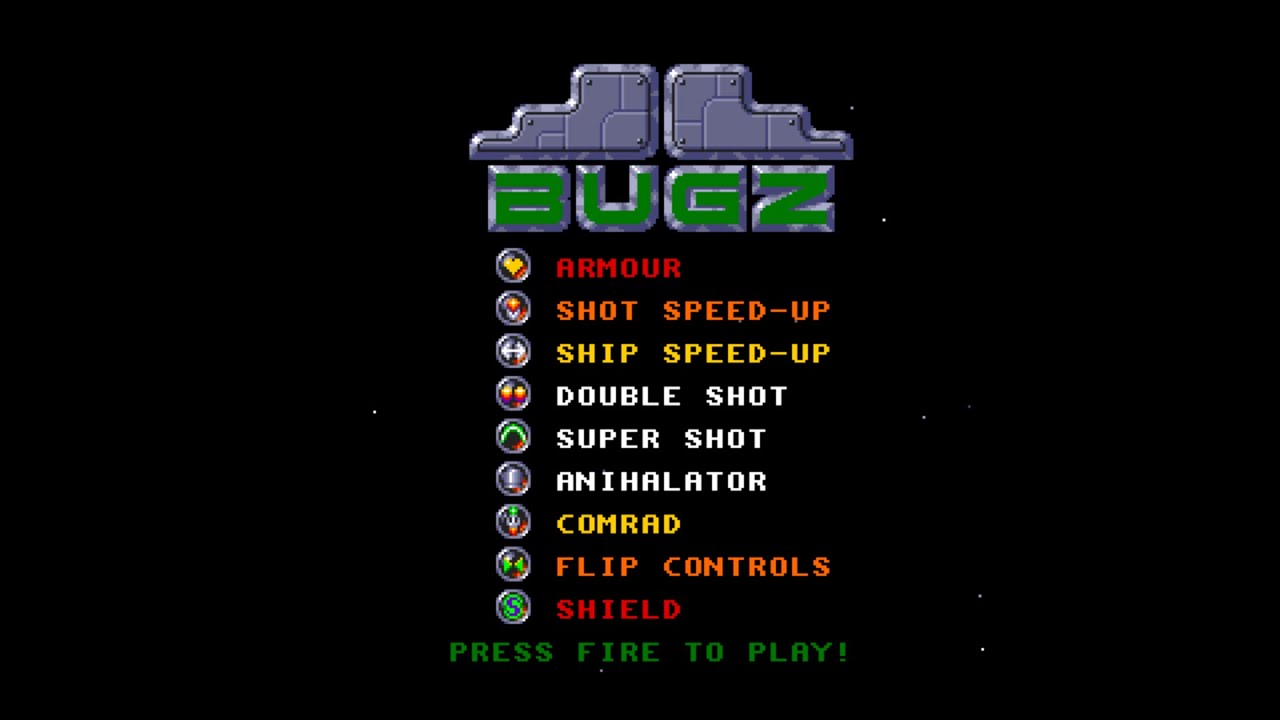 BugZ (1999) by Mark Botfield - Amiga Format Issue 130 Reader Game of ...