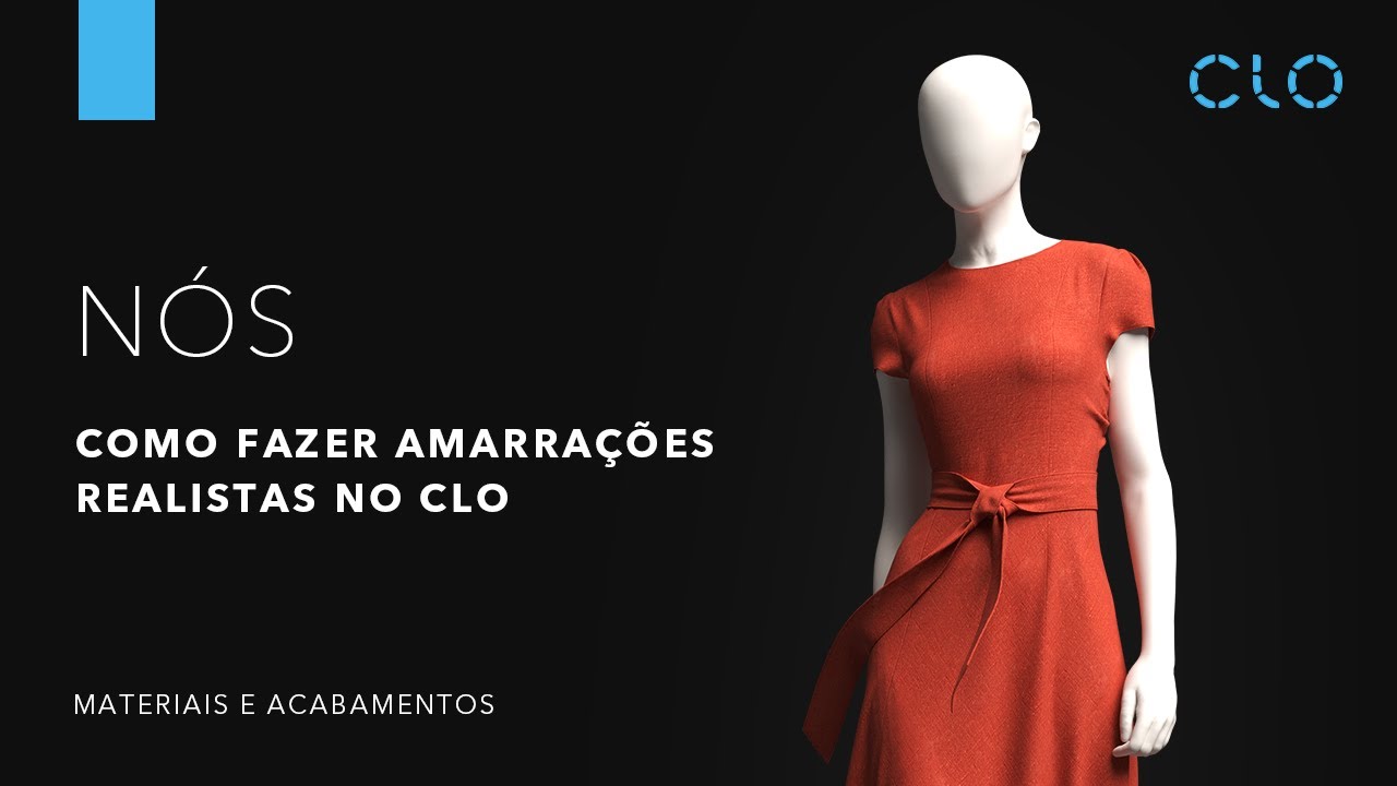 Tutorial CLO 3D: Como fazer nós no CLO? - YouTube