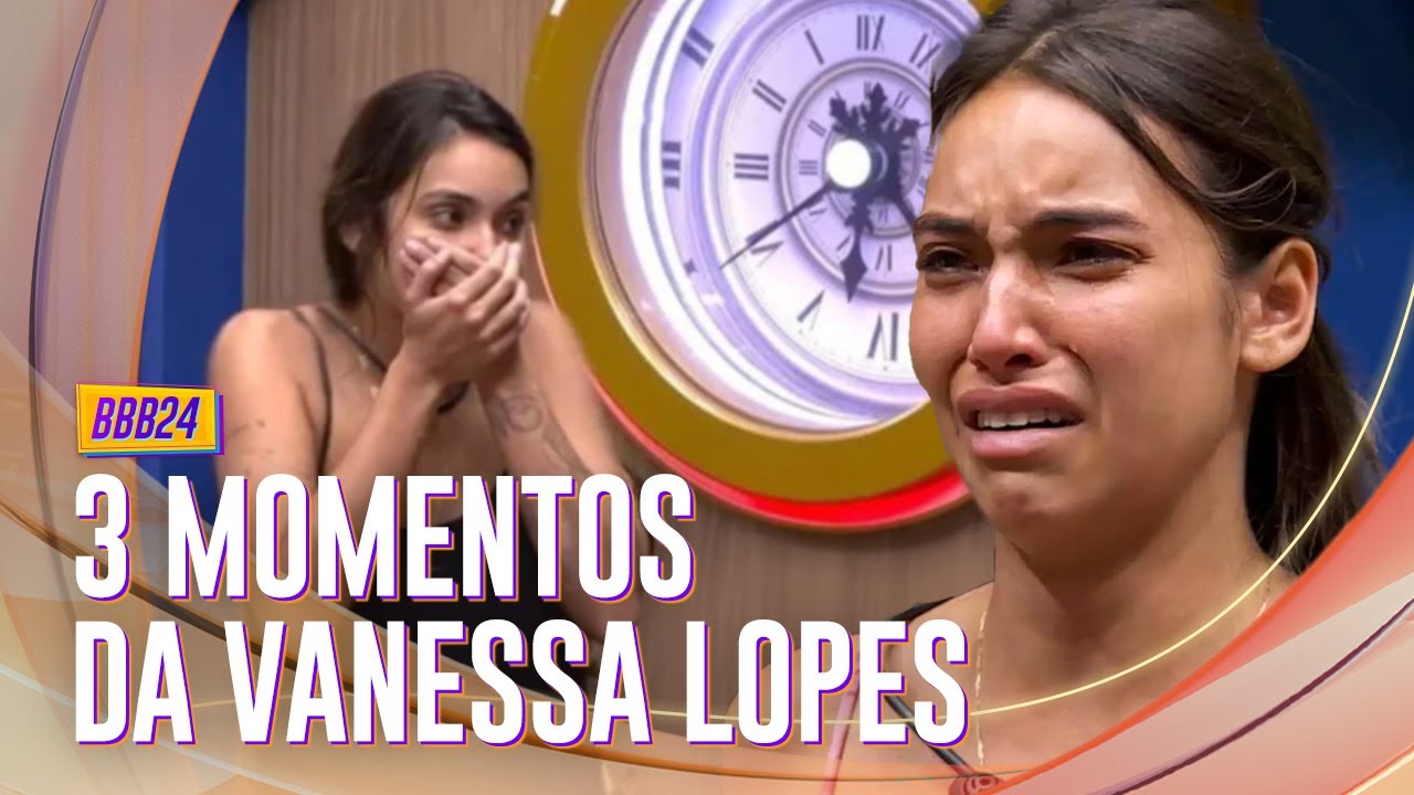 3 MOMENTOS DA VANESSA LOPES: DESISTÊNCIA, TRETA COM YASMIN E OS ATORES DO GAME! 👀 | BBB 24 - YouTube