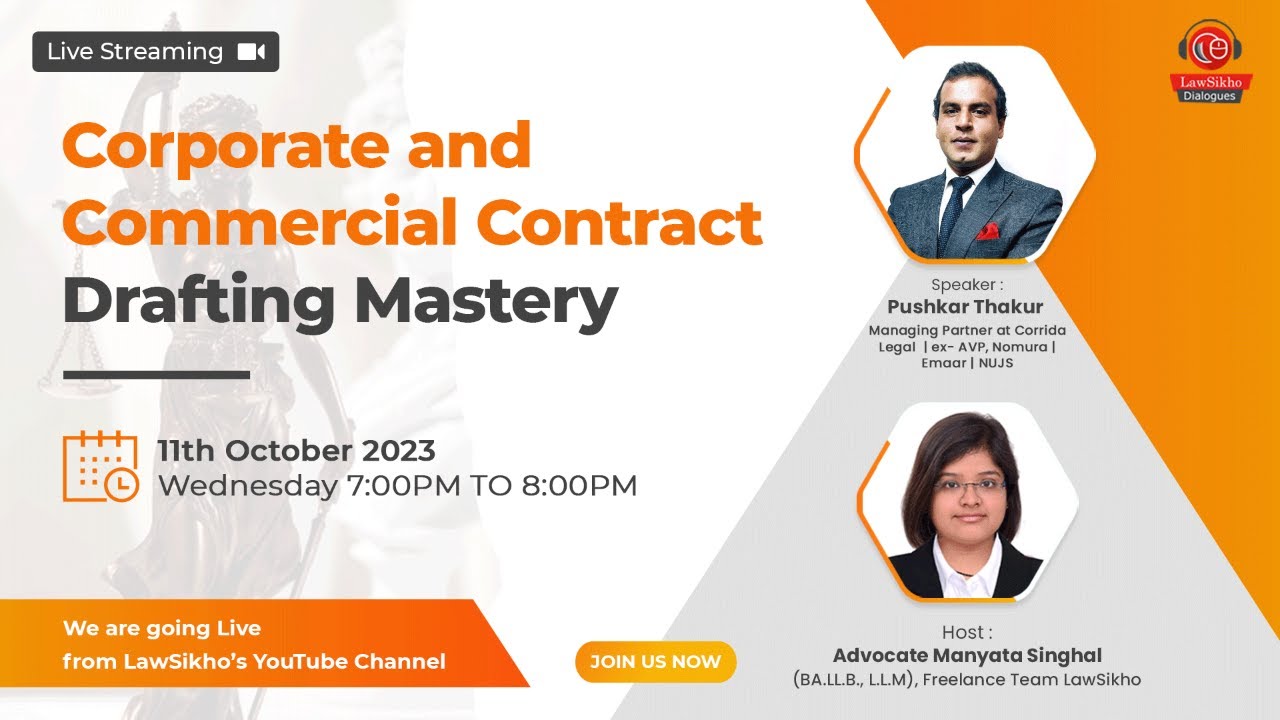 Corporate and Commercial Contract Drafting Mastery - YouTube