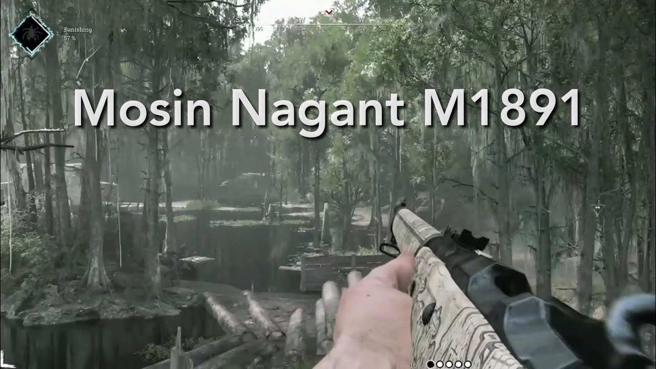 Hunt Showdown (Xbox) Mosin Nagant M1891 destruction - YouTube