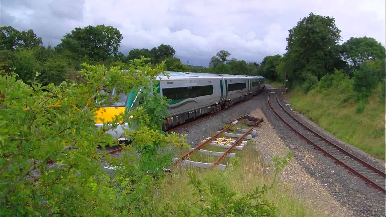 Irish Rail 22000 Class ICR DMU Set | Lavistown, Co. Kilkenny. - YouTube
