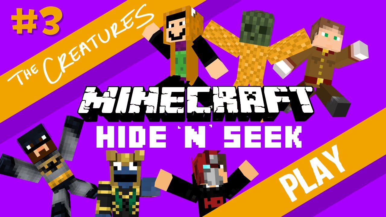 The Creatures Play Minecraft: Hide 'n' Seek Part 3 of 3 - YouTube