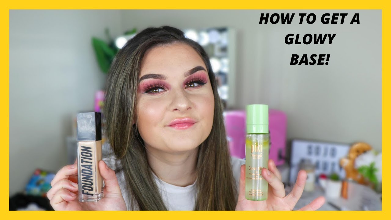 HOW TO GET A SUPER GLOWY BASE! SoJo Beauty - YouTube