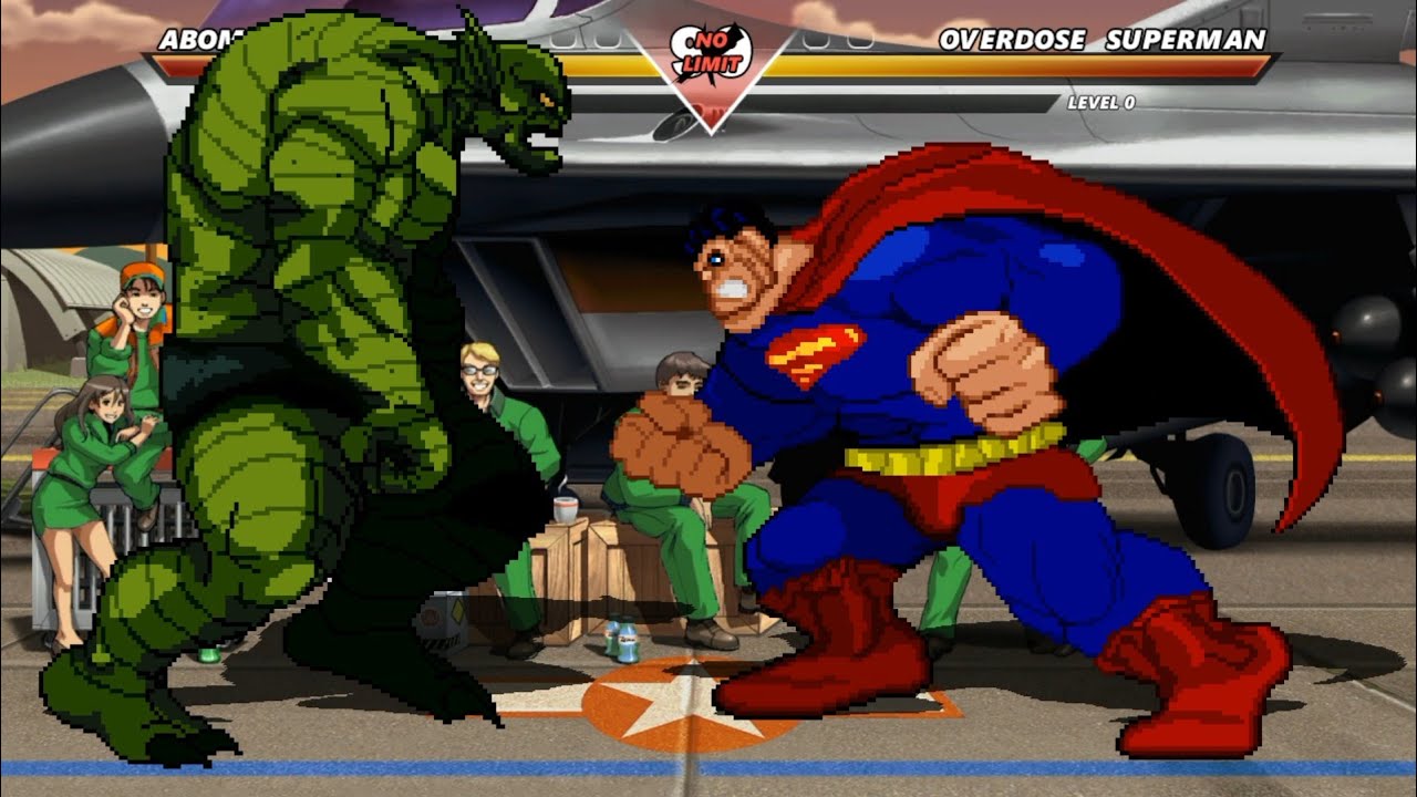 ABOMINATION vs OVERDOSE SUPERMAN - High Level Awesome Fight! - YouTube