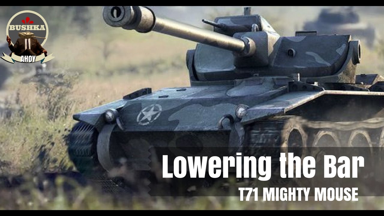 Talking Mighty Mouse (t71) and Tanking Grouse World of Tanks Blitz ...
