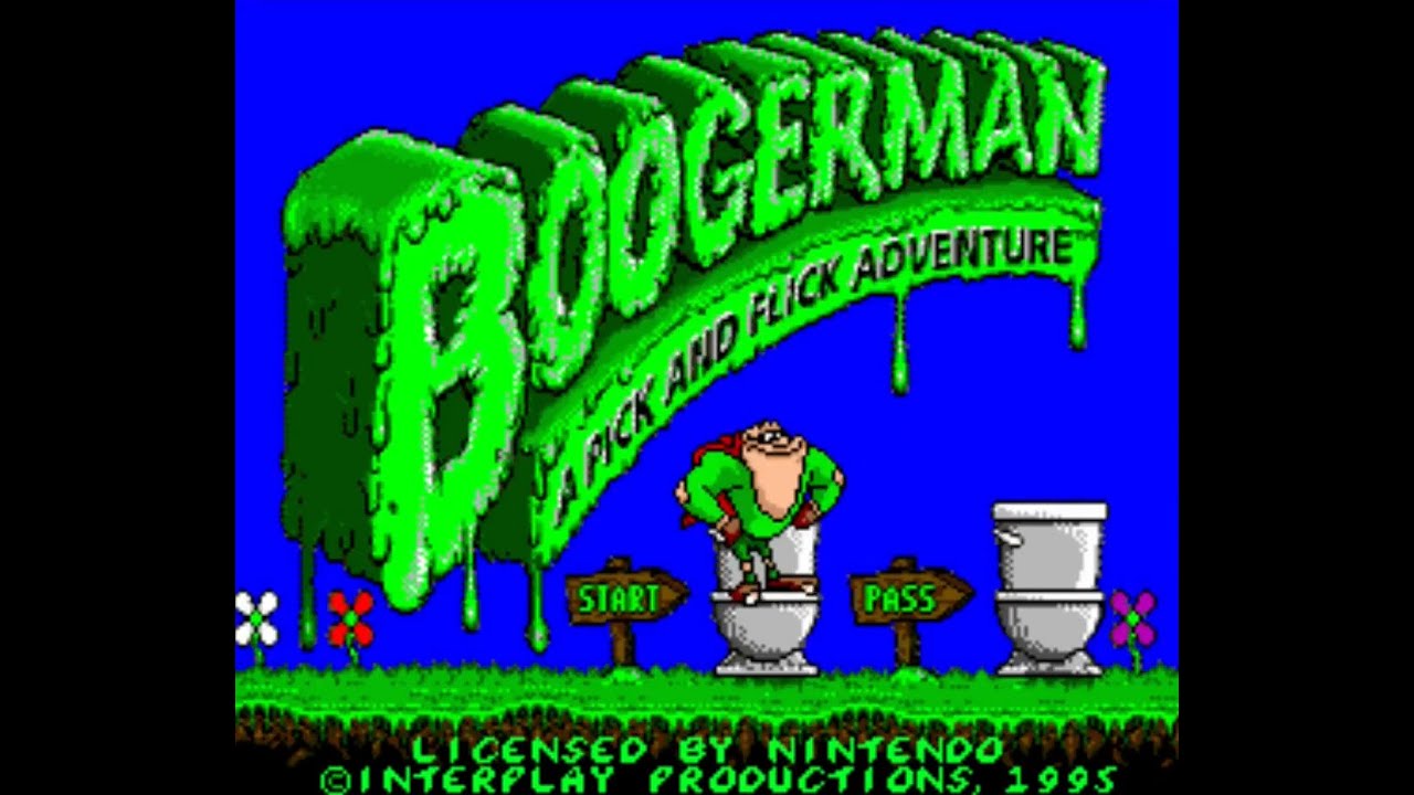 Boogerman - A Pick and Flick Adventure; Game 72/763 SNES NA - YouTube