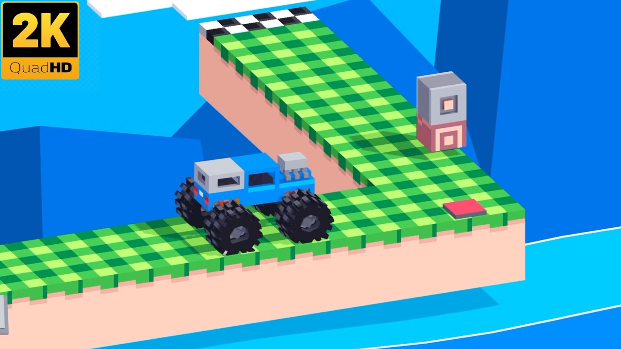 Drive Mad All Crazy Blue Cars Gameplay Fancade 2 - YouTube