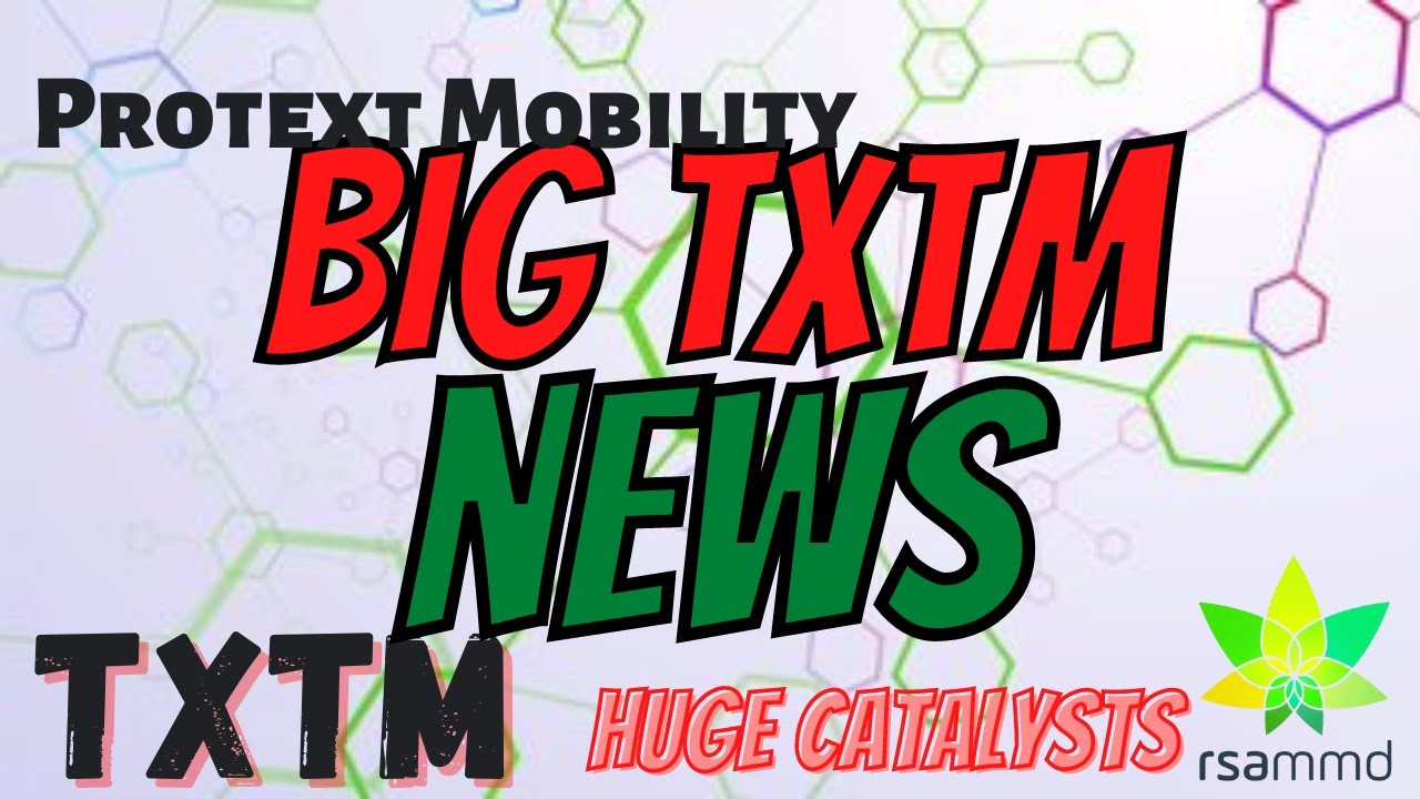 HUGE TXTM Update │ Massive Catalyst 🔥 $TXTM Up over 717%+ YTD - YouTube