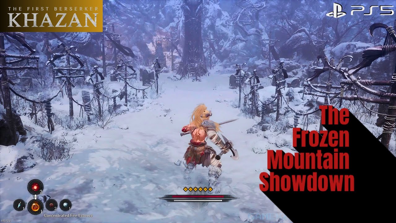 The Frozen Mountain Showdown 🏔️ First Berserker Khajan | ( PS5 ) Brutal ...
