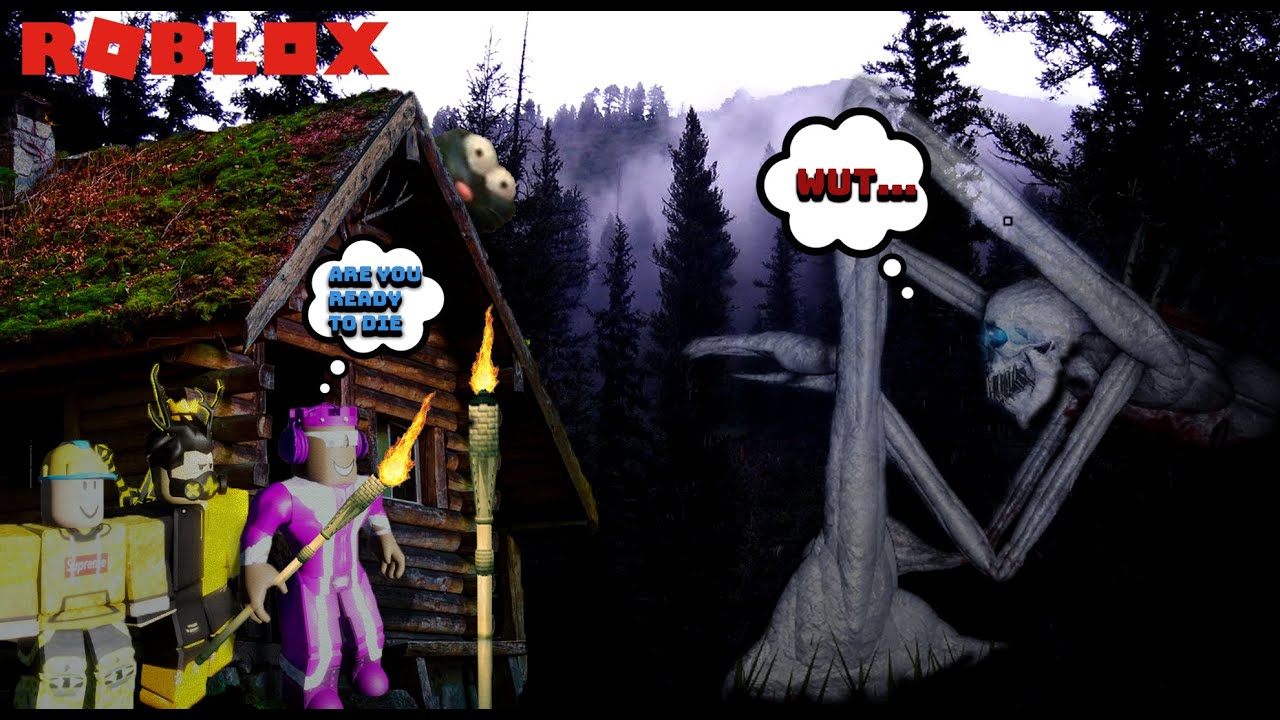 Defeating The Monster in a Roblox Scary Game!? - YouTube