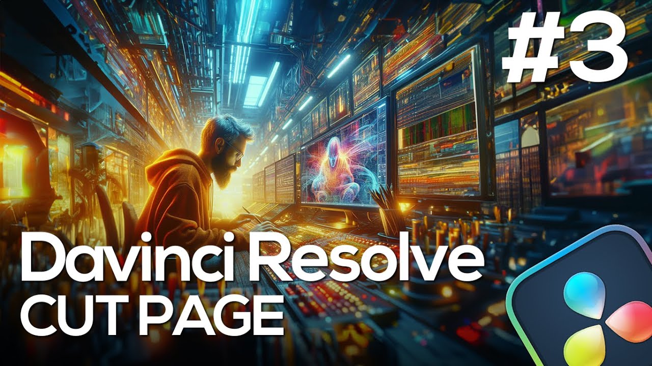 DaVinci Resolve's CUT PAGE. [Part 02] #colorgrading #tutorial# ...