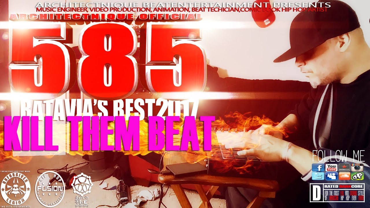 ARCHITECTNIQUE BEATZ - KILL THEM BEAT (BATAVIA NY MPC LIVE) - YouTube