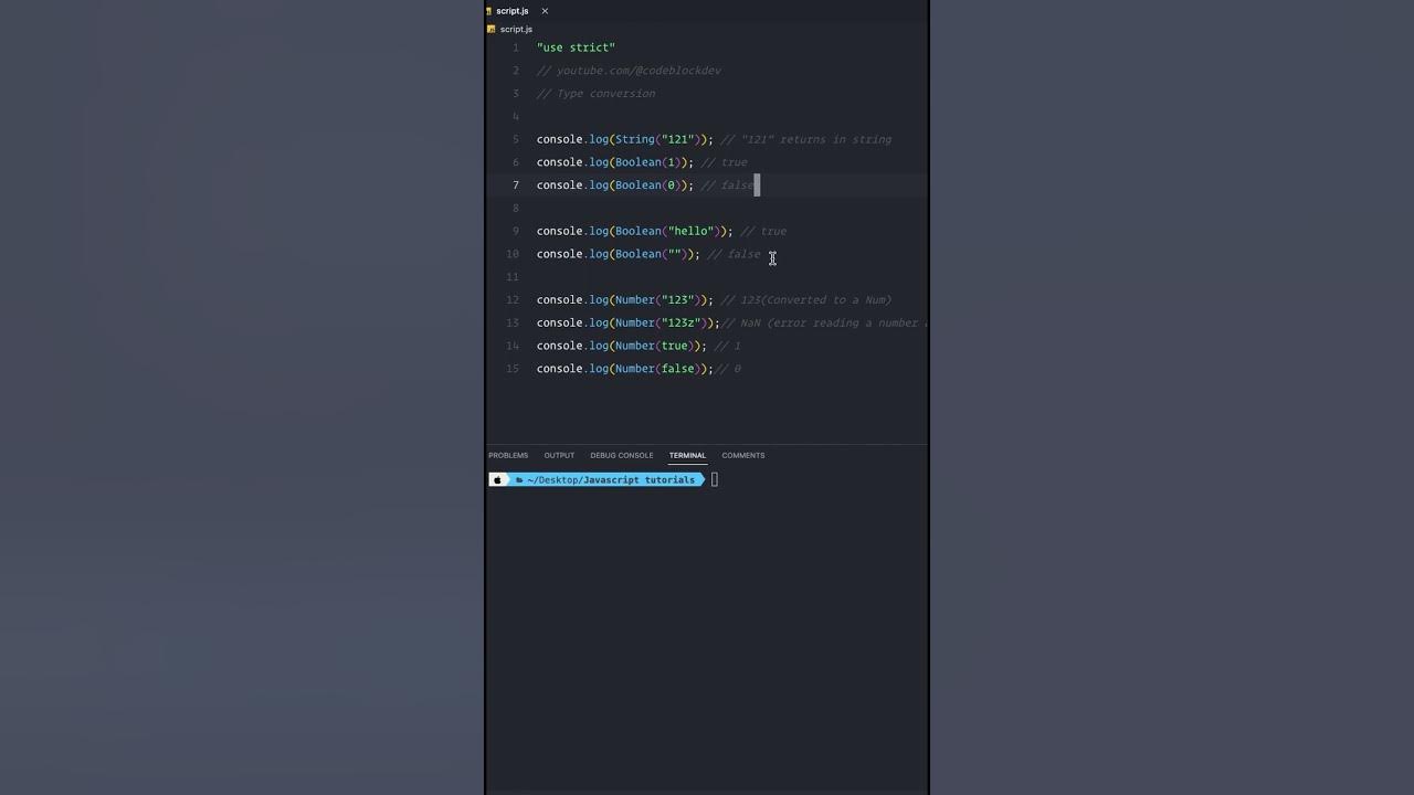 🧐 What Is Type Conversion In Javascript Javascript Coding Programming Youtube