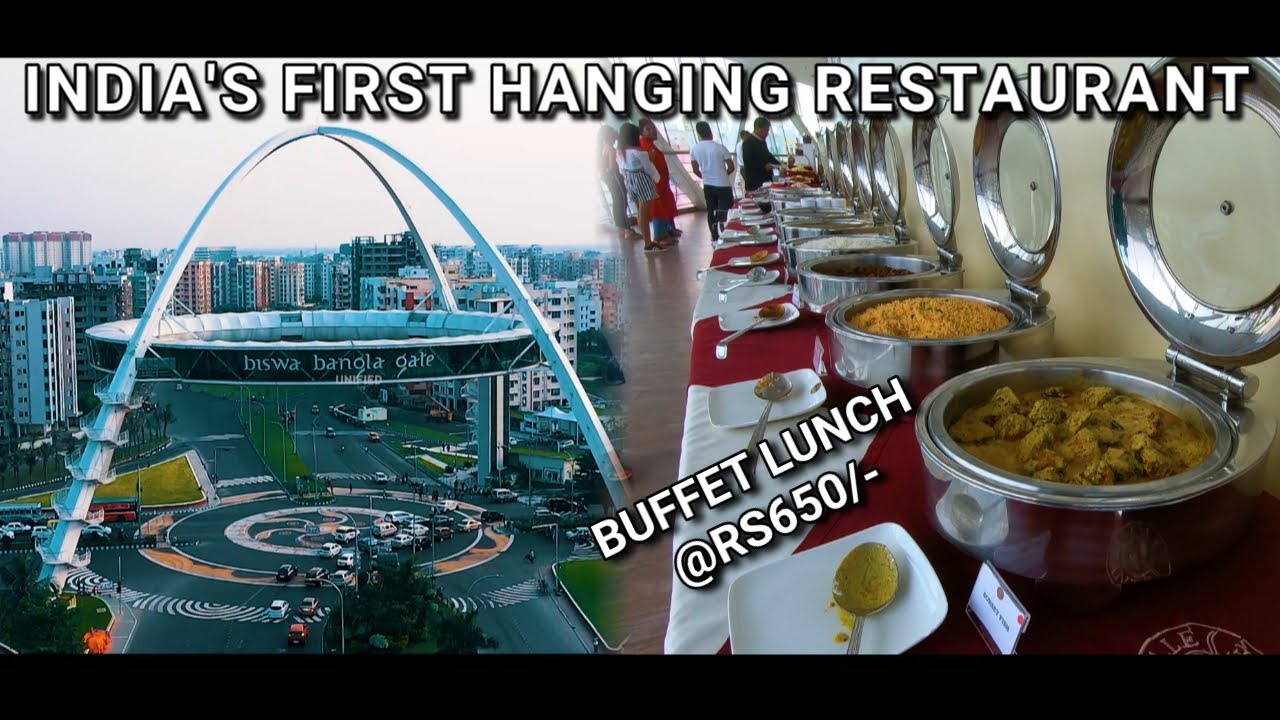 India's first hanging restaurant | Buffet lunch @Rs 650/- - YouTube
