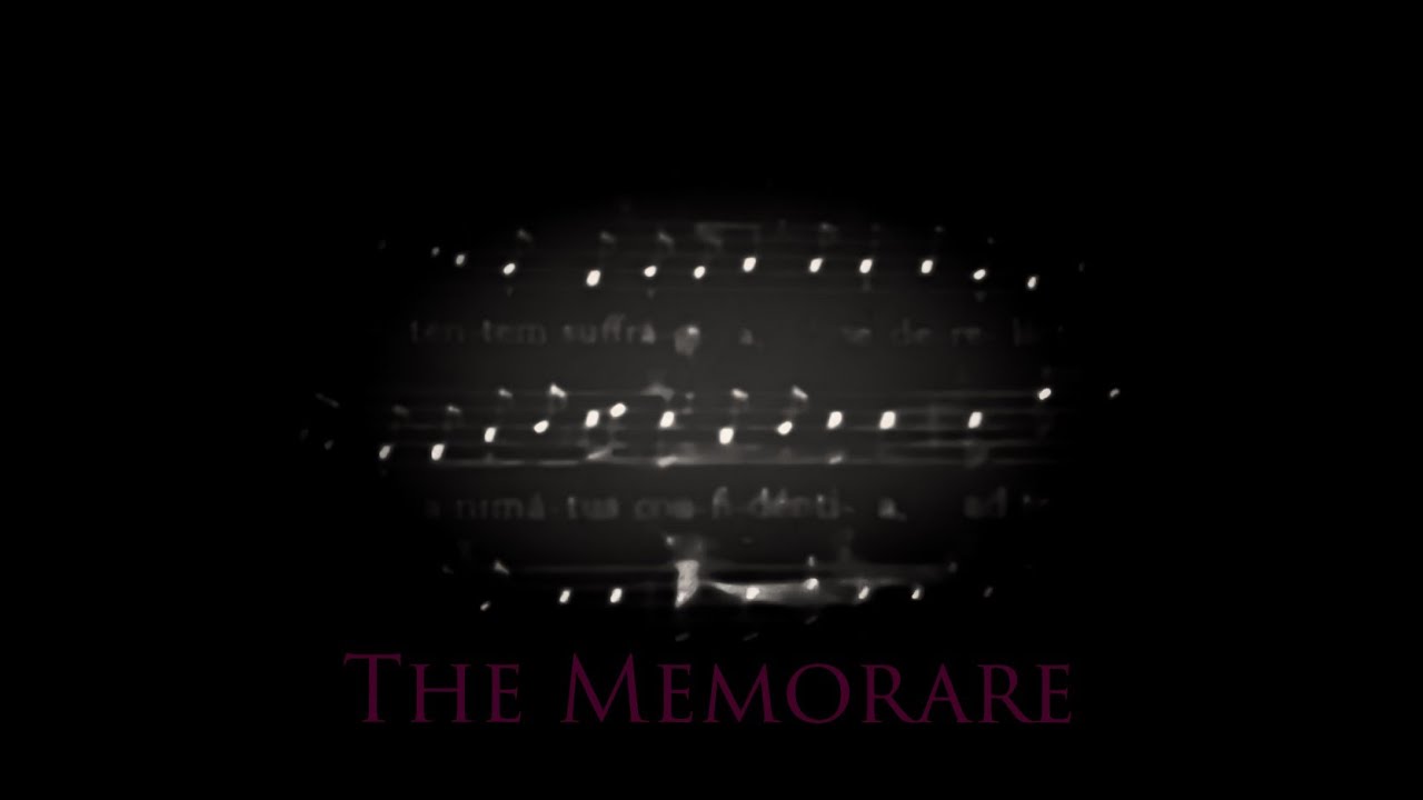 Gregorian Chant in the raw: The Memorare - YouTube