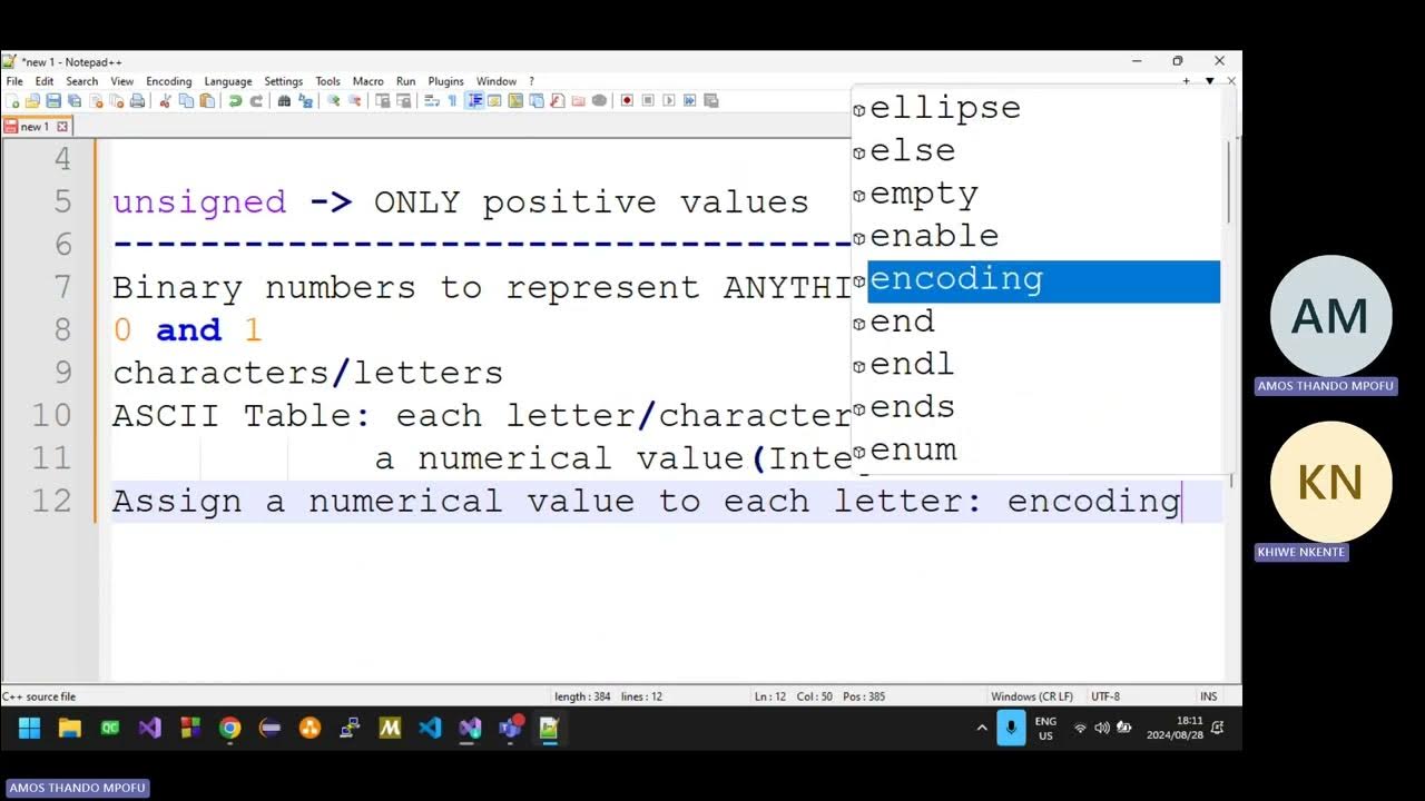C++ Tutorial 01: Introduction to strings, chars, variables, pointers and arrays #programming ...