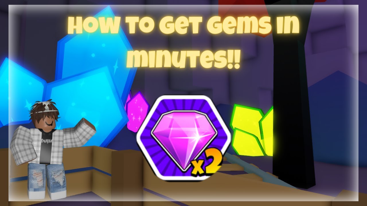 How to get Tons of Gems in Minutes! (Mining Simulator 2) - YouTube