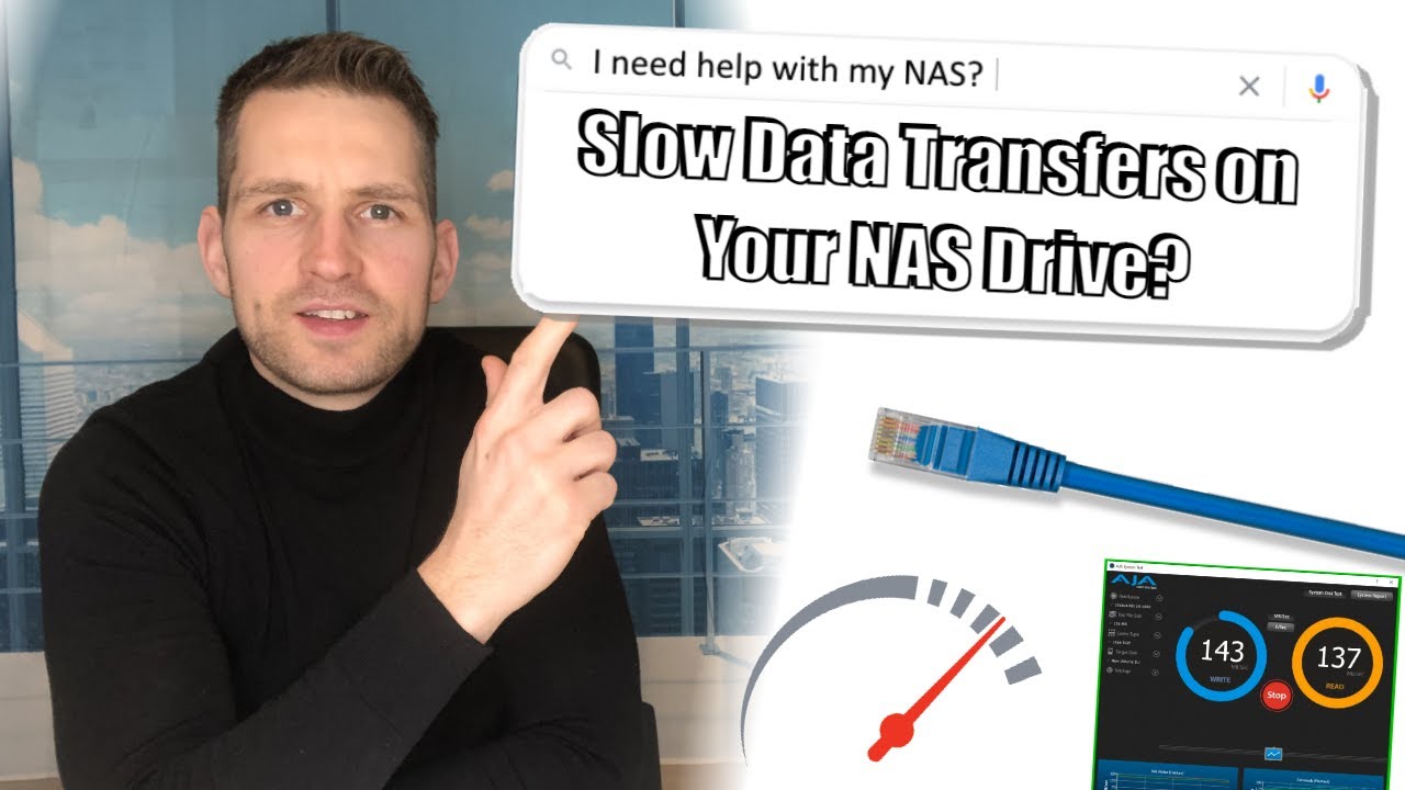 Slow data transfers on a NAS - NFAQs! - YouTube