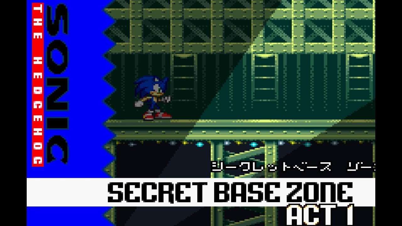 Sonic Advance: Secret Base Zone (4K, 60FPS) - YouTube