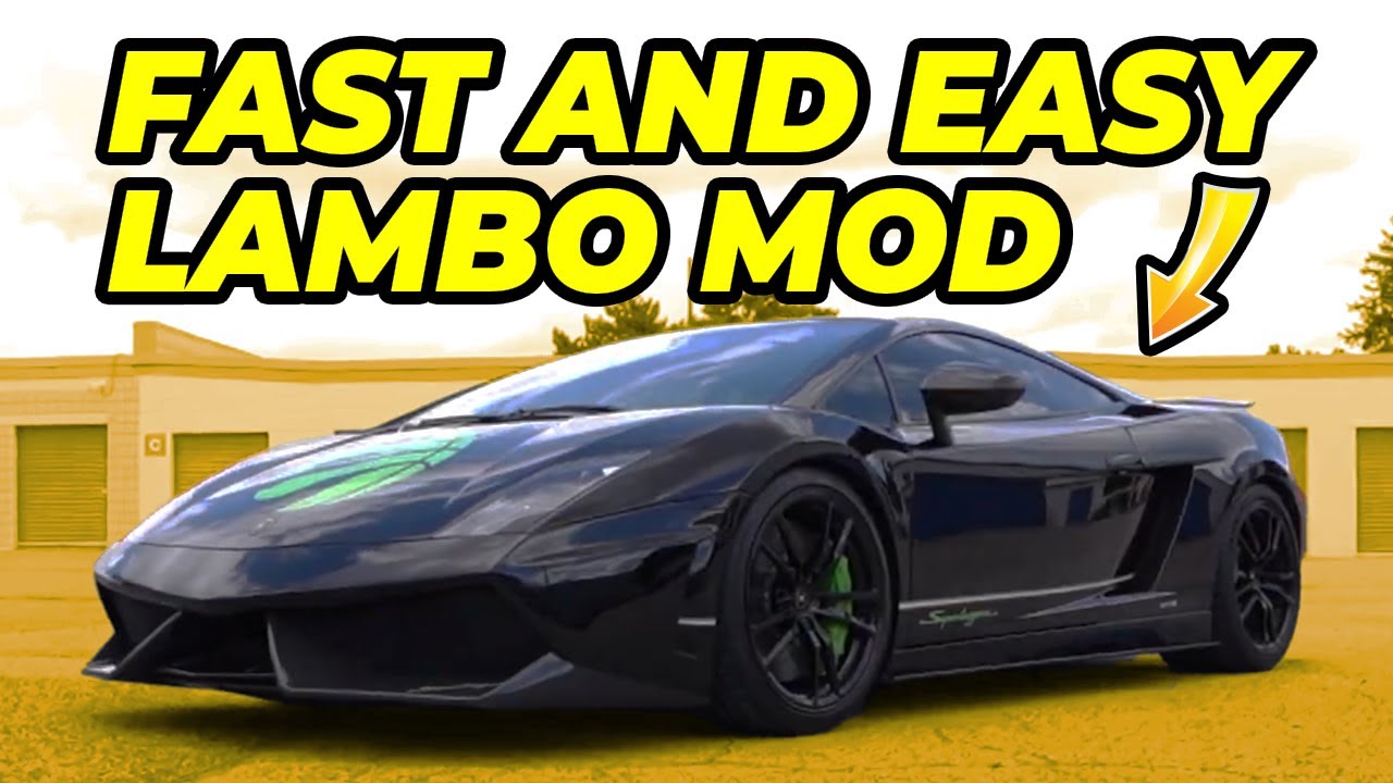 Make your Lambo Faster in 10 Minutes! Installing a Sprint Booster on a ...