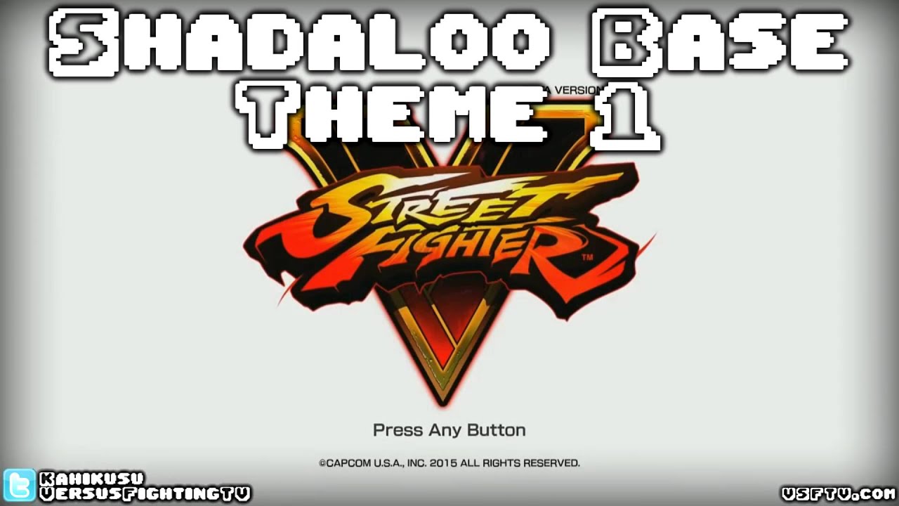 STREET FIGHTER V : Shadaloo Base Theme #1 (long version) - YouTube