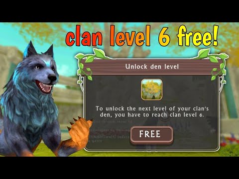 wildcraft how to get clan level 6 free😎 no level up 🚫no kill boss 🐆no ...