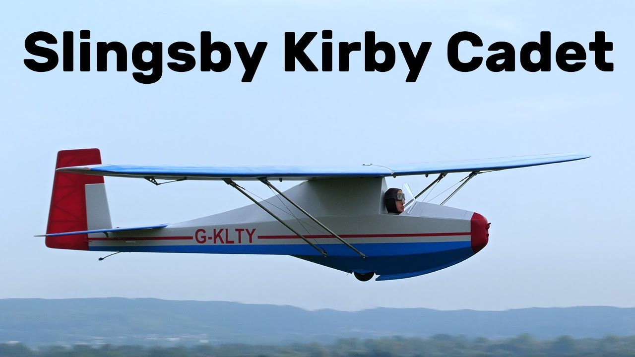 Slingsby Kirby Cadet | scale RC glider | 4K | Hat 2023 - YouTube