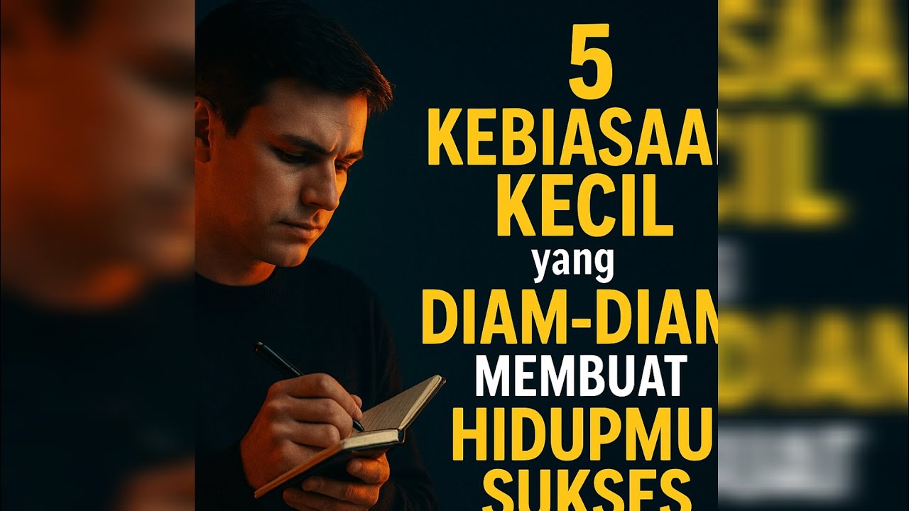 "5 Kebiasaan Kecil yang Diam-Diam Membuat Hidupmu Sukses" - YouTube