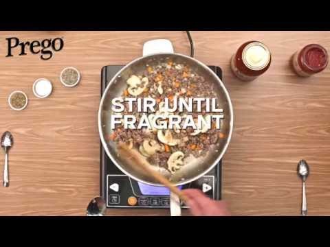 Prego Spaghetti Bolognese - 60secs Video Tutorial