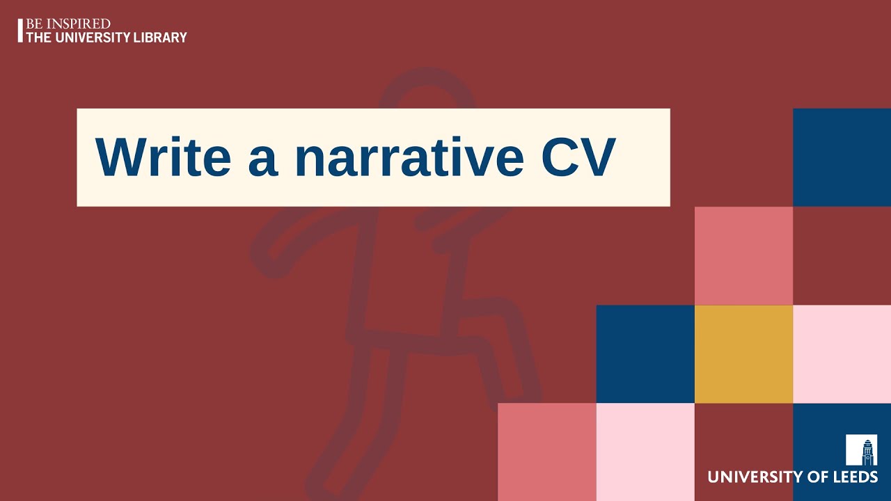 Write a narrative CV - YouTube