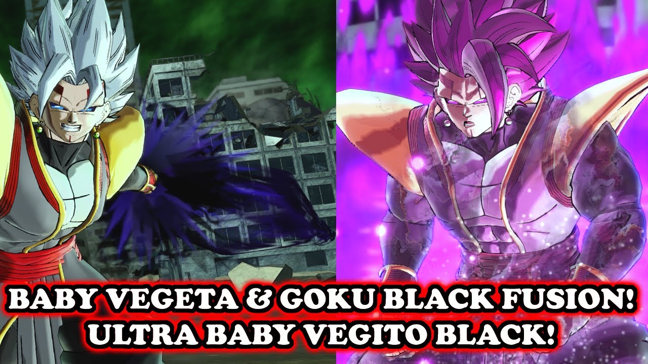 ULTRA BABY VEGITO BLACK! Baby Vegeta & Goku Black Potara Fusion! Evil ...
