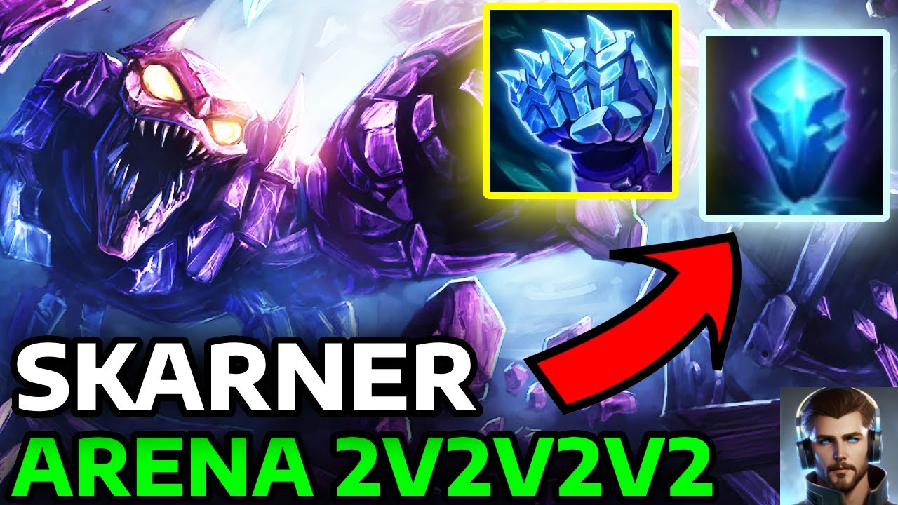 Skarner's Passive is BUSTED in League's New Arena Mode 2V2V2V2 | League ...