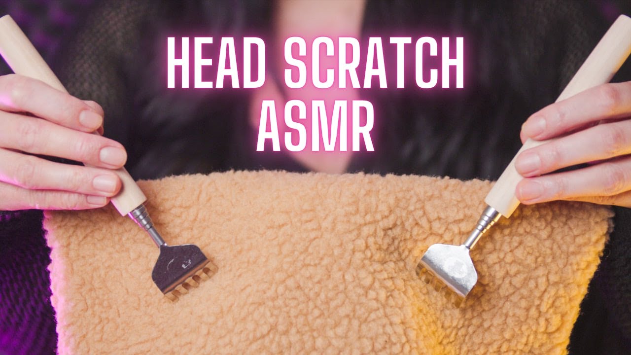 ASMR Scratch the Back of Your Head to Put you to Sleep (no talking ...